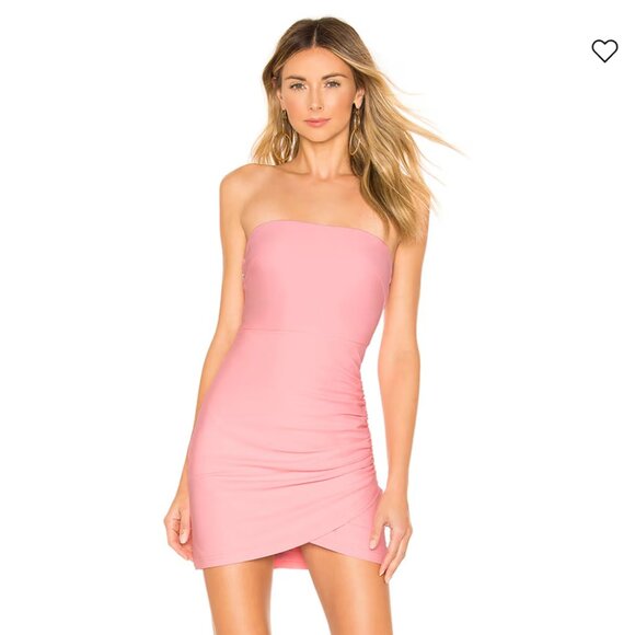 superdown | Dresses | Revolve Pink Chrys Strapless Mini Dress | Poshmark